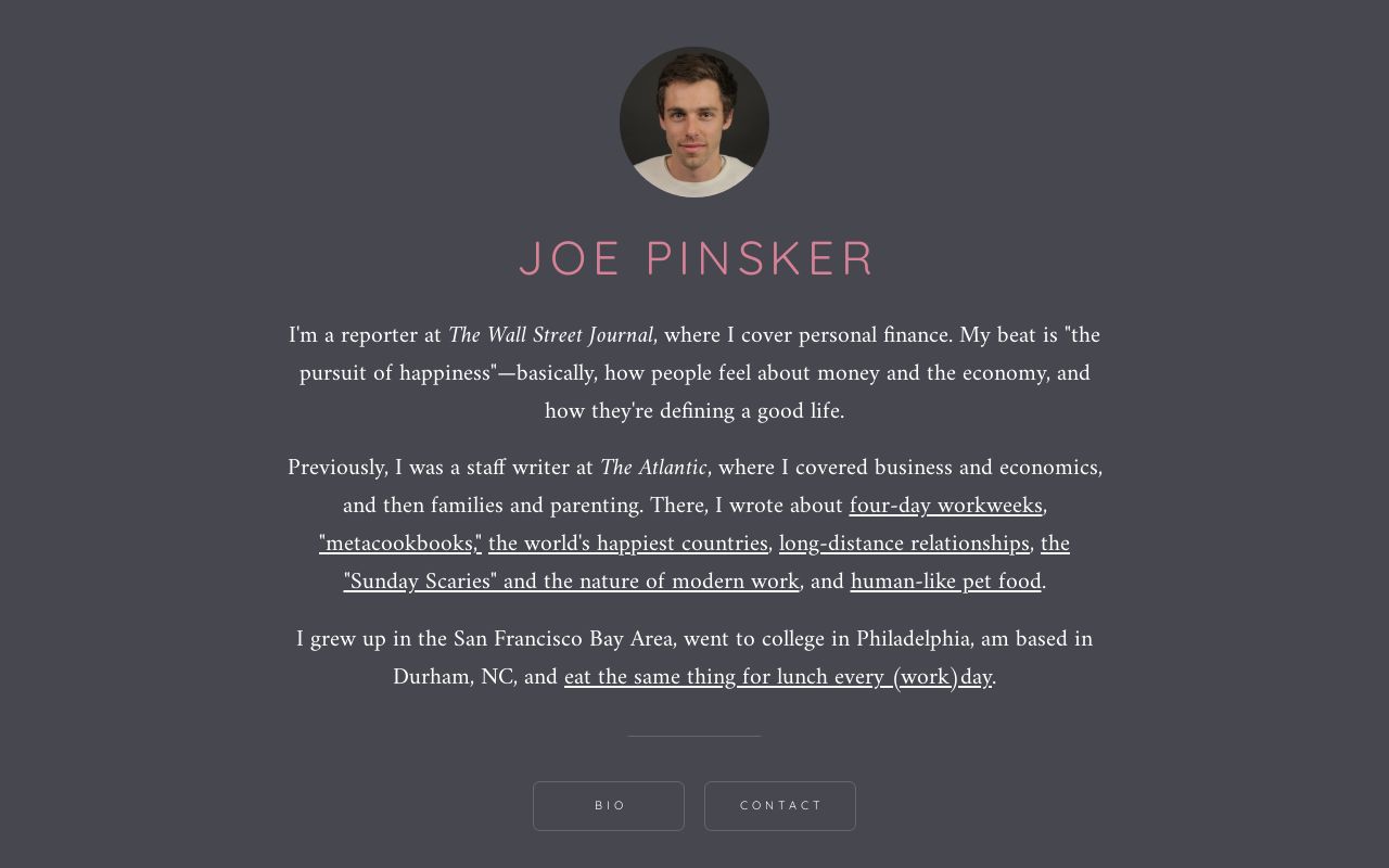 Joe Pinsker